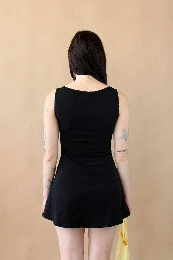 Meredith Mini Dress - Black – Evie Joynes